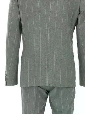 Corneliani Pinstripe Double-breasted Suit - Grey