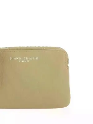 GIANNI CHIARINI Pebbled Leather Wallet