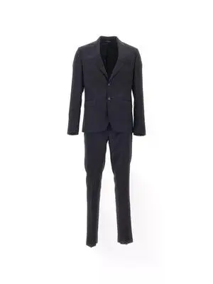 UNGARO Pinstripe-pattern Suit - Blue