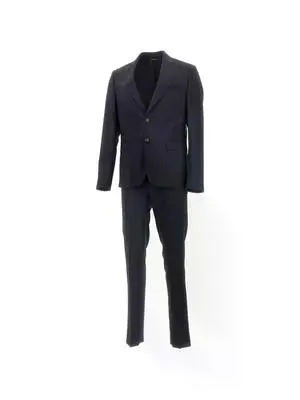 UNGARO Pinstripe-pattern Suit - Blue
