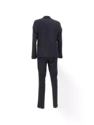 UNGARO Pinstripe-pattern Suit - Blue