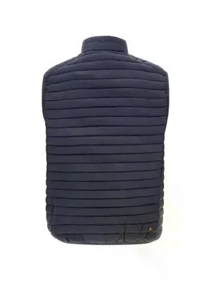 SAVE THE DUCK Quilted Zipped Gilet - Blue