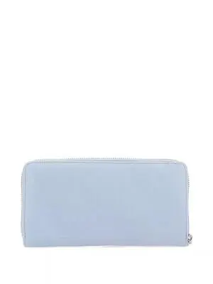 GIANNI CHIARINI Grain Zip Leather Wallet