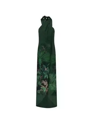 Johanna Ortiz Silent Water Floral-pattern Top - Green