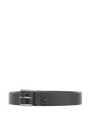 GIANNI CHIARINI Embossed Logo Leather Belt