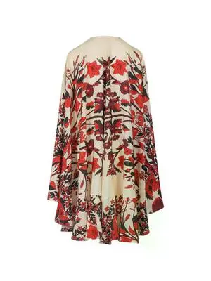 Johanna Ortiz Dream Orchard Floral-pattern Cape