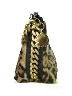 Stella McCartney Frayme Leopard-print Bucket Bag