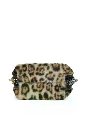 Stella McCartney Frayme Leopard-print Bucket Bag