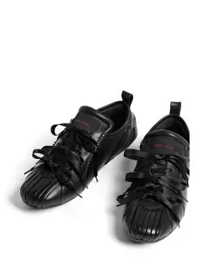 Simone Rocha Ballerina Leather Sneakers