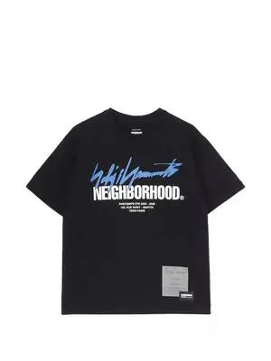 Yohji Yamamoto X Neighborhood Cotton T-shirt - Black