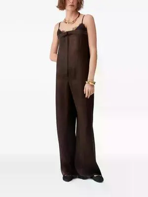 Liu Jo Lace Trim Jumpsuit