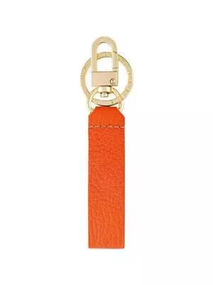 MAISON DE SABRE Upcycled Leather Keychain - Orange