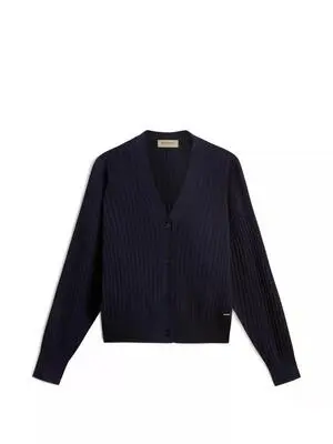 Woolrich V-neck Ribbed Cardigan