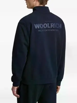 Woolrich Full-zip Logo Sweatshirt