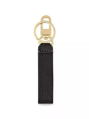 MAISON DE SABRE Upcycled Leather Keychain - Black