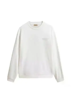 Woolrich Ribbed Logo Sweatshirt - White
