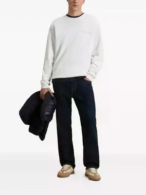 Woolrich Ribbed Logo Sweatshirt - White