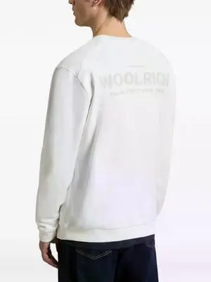 Woolrich Ribbed Logo Sweatshirt - White