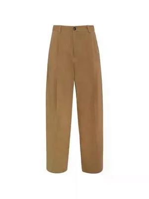 TELA Straight-leg Trousers - Neutrals