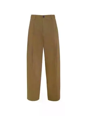 TELA Straight-leg Trousers - Neutrals