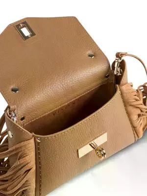 VISONA` Mini Quercia Top-handle Bag With Fringe