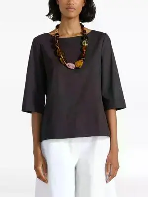 Liviana Conti Boat-neck Top