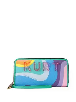 Kurt Geiger Kurt Zip-around Wallet - Blue