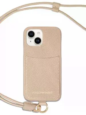 MAISON DE SABRE Sling Leather Iphone 14 Phone Case