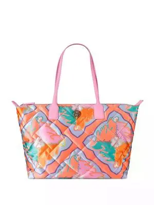 Kurt Geiger Drench Quilt-design Tote Bag - Orange