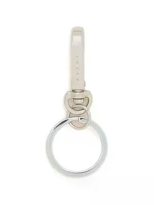 Marni Engraved Keyring - Silver