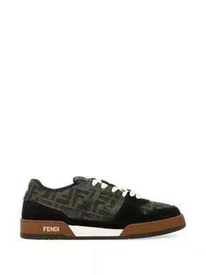 Fendi Match Ff Sneakers - Black