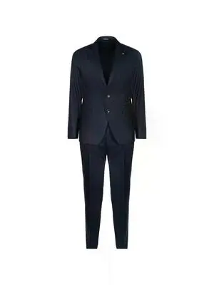Tagliatore Two-button Tailored Suit - Blue