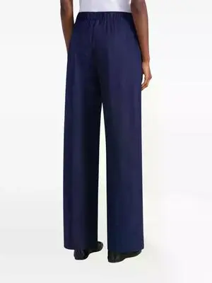 Liviana Conti Elasticated-waistband Trousers - Blue