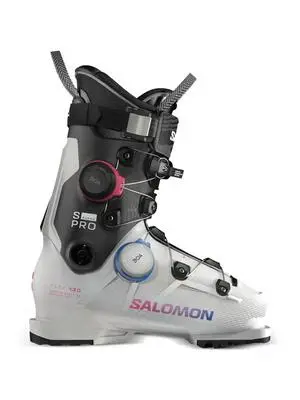 SALOMON S Pro Supa Dual Boa 130 Ski Boots - White