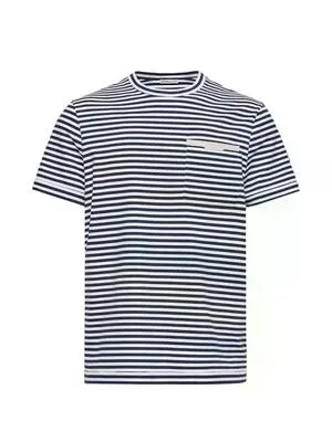 Moncler Striped T-shirt - Blue