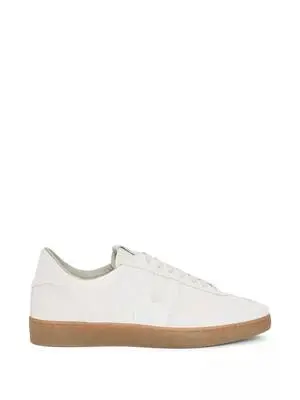 MSGM Retro Trainer Logo-appliqué Sneakers - Neutrals