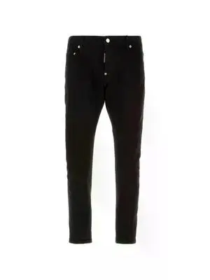 Dsquared2 Button Stretch Slim Jeans