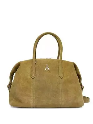 Patrizia Pepe Suede Tote Bag - Green