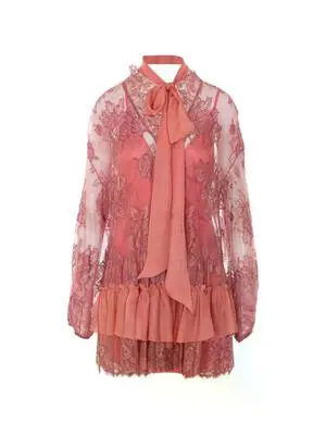 ANIYE BY Ruffled Mini Dress - Pink