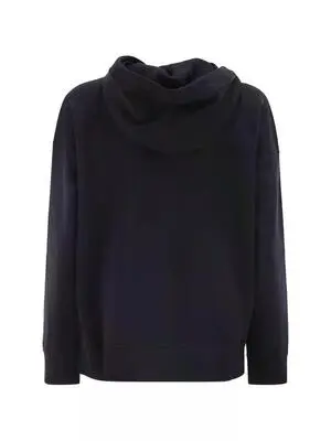 Max Mara Drawstring Graphic Hoodie