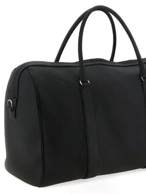 THE ROW Iowa Leather Travel Bag - Black