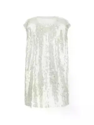 Norma Kamali Boyfriend Sequin Top