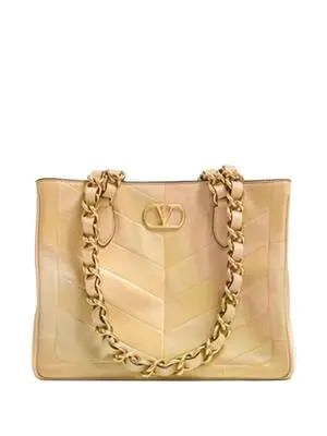 Valentino Garavani Laseine Shopping Bag In Nappa Leather