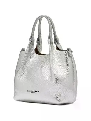 GIANNI CHIARINI Textured-leather Dua Tote Bag