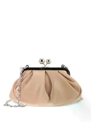 Max Mara Small Pasticcino Boule Chain Leather Shoulder Bag - Pink