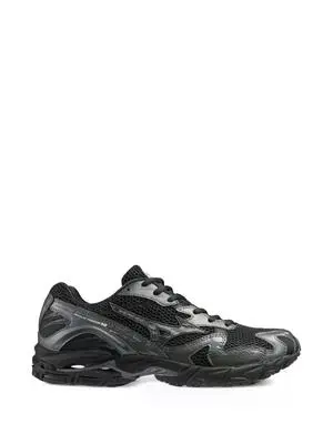 Mizuno Wave Rider Lace-up Sneakers - Black