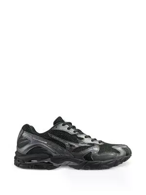 Mizuno Wave Rider Lace-up Sneakers - Black