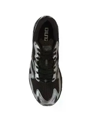 Mizuno Wave Rider Lace-up Sneakers - Black