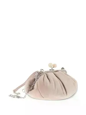Max Mara Suede Clutch Bag - Neutrals