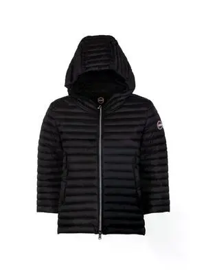 COLMAR Hooded Coat - Black